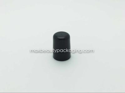 China N1032 glossy black nail polish cap nail polish packaging plastic cap uv shiny coating finish small cap and flat brush for sale