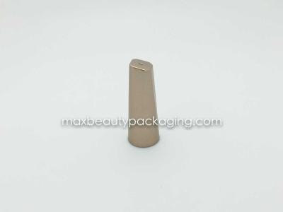 China N1041 UV matte gold coating finish nail polish cap nail polish packaging plastic cap uv coating color available for sale