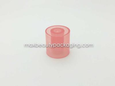 China N1055 round color injection nail polish cap nail polish packaging single round nail polish cap uv coating colors for sale