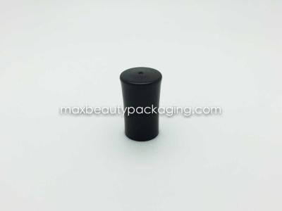 China N1081 glossy black injection nail polish cap nail polish packaging uv coating finish available plastic cap flat brush for sale