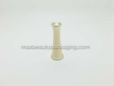 China N2023 uv metallic gold coating finish nail polish cap nail polish packaging plastic cap flat brush any bottle for sale