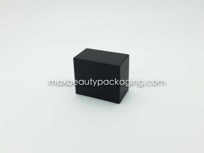 China N-2056 UV coating matte black square nail polish cap nail polish packaging double cap plastic cap and flat brush for sale