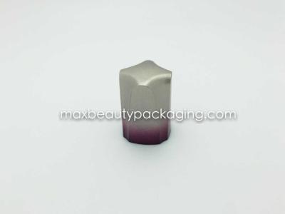 China N2058 uv coating finish nail polish cap nail polish packaging double cap plastic nail polish cap flat brush for sale