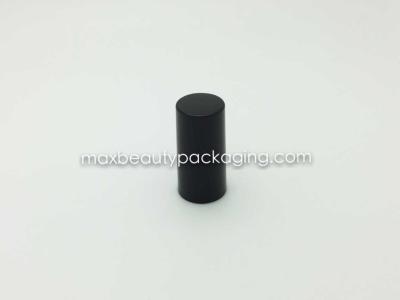 China N2074 pp injection black straight nail polish cap nail polish packaging double cap uv coating available flat brush for sale