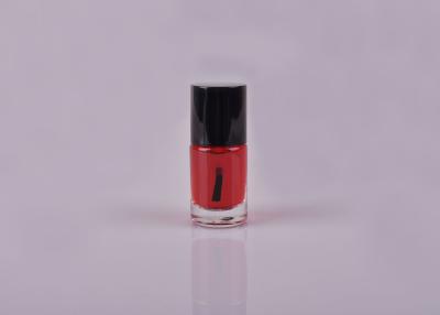 China round nail polish cap straight nail polish bottle 12ml nail polish brush cylinder nail polish packaging for sale