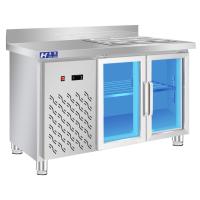 China Salad Commercial Fridge Cabinet Restaurant Refrigeration Equipment for sale