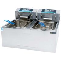 China Stainless Steel Commercial Counter Top Fryer Restaurant Electric Fryer Large Capacity for sale