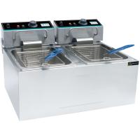 China Stainless Steel Commercial Counter Top Fryer Restaurant Electric Fryer Large Capacity for sale