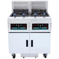 China Electric & Gas Commercial Deep Fryer Automatical Open Computer Control Panel for sale