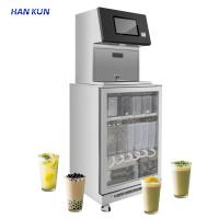 China Fully Automatic Electric Bubble Tea Machine Maker Smart Beverage Machine 110V-220V Boba Tea Machine for Milk Tea Shop for sale