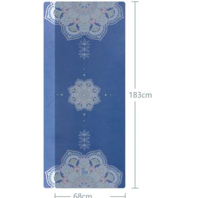 China printed yoga mats, printed yoga mat 6mm, printed exercise mats for sale