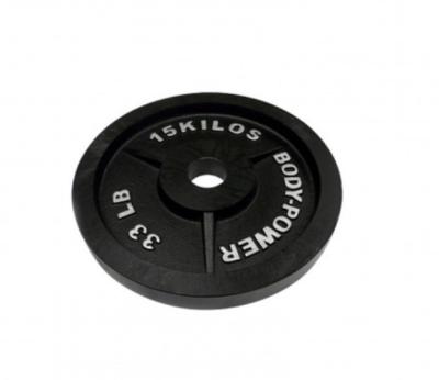 China 15kg Machined Cast Iron Olympic Plates, machined cast iron plates, machined cast iron weight plates for sale