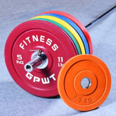 China color rubber bumper plates, color rubber weight plates, olympic rubber bumper weight plates for sale