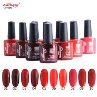 China 8ml UV Gel Salon Red Color Gel Polish for sale