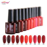 China 8ml UV Gel Salon Red Color Gel Polish for sale