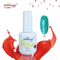 China 3 Step gel nail polish OEM ODM Colored 15ml Neon Gel Nail Polish for sale