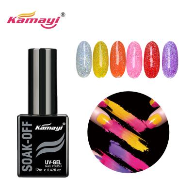 China Soak Off OEM ODM 3D 12ml Non toxic Neon UV Gel Polish for sale