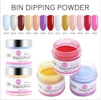 China Colorful Fast Dry 30g / 60g / 1kg Nail Dipping Powder for sale
