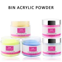 China 60ml Dip powder 24 Colors 30g Glitter Nail Dipping Powder for nail salon for sale