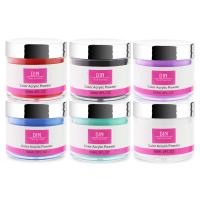 China 60ml Dip powder 24 Colors 30g Glitter Nail Dipping Powder for nail salon for sale