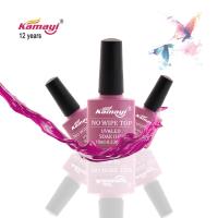 China 12pcs Tempered Wipe Liquid Foil 8ml Top Coat Gel Polish for sale