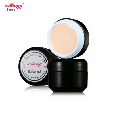 China 30 Colors Transparent Pink Builder Gel Personal Logo Hard 30ml UV Gel Builder Kit for sale