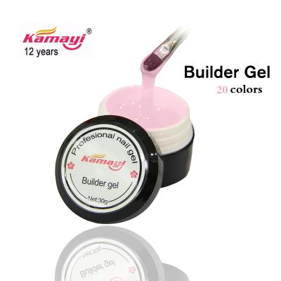 China LED Lamp 30s Personal Logo 30ml / 8ml UV Builder Gel for sale