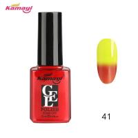 China Color Changing 12ml 12pcs Red Bottle UV Gel Nail Polish for sale