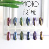 China OEM 12ml Chameleon Cat Eye Gel Nail Polish for sale