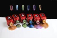China OEM 12ml Chameleon Cat Eye Gel Nail Polish for sale