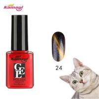 China OEM 12ml Chameleon Cat Eye Gel Nail Polish for sale
