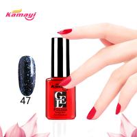China Honey Girl Peacock Raw Resin 12mL UV Gel Nail Polish for sale