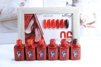 China Factory Direct Supply Nail Polish Gel Red Color Uv/Led Gel Nail Kit Set for sale