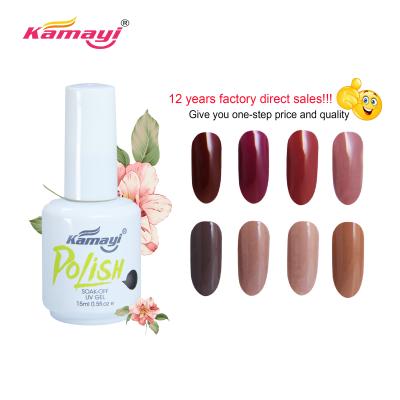 China Kamayi Free Sample Nail OEM Provided Uv Shinny Bright Neon Color Nail Gel Polish Uv Nail Polish Gel for sale
