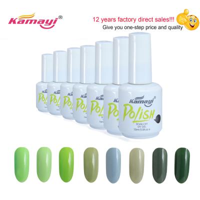 China Good Adhesion Nail Painting 15ml Color Gel Polish for sale
