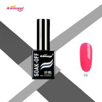 China Kama Best Price 12ML Private Label 72 Candy Pure Colors UV Soak Off Gel Nail Polish Bottle Gel Nail Kit Uv Lamp for sale