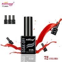 China 72 Colors Oderless Nature Resin 12ml Shimmer Gel Polish for sale