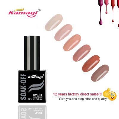 China OEM ODM 12ml / 15ml Bright Organic Color Gel Polish for sale