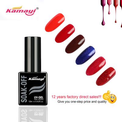 China Super Shiny LED Lamp 30s 12ml / 15ml 900 Colors Nail Paints Set for sale