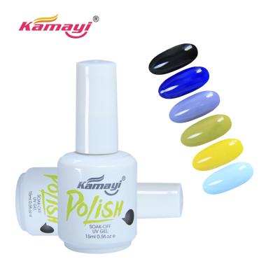China 15ml 144 Colors Easy Remove 3 In 1 One Step Gel Polish for sale