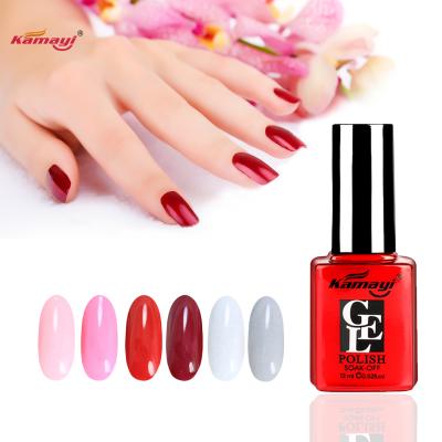 China 12ml Soak Off Colored Nail Gel Polish One Step Gel Polish for sale