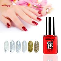 China 12mL Super Glittering 12 Colors Led Gel Nail Polish for sale