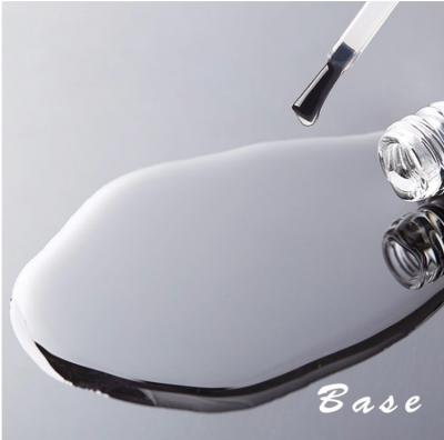 China Custom Logo 15ml Base Coat Gel Polish for sale