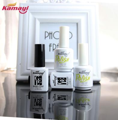 China OEM 8ml / 12ml / 15ml Soak Off Base Coat Gel Polish for sale