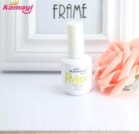 China Private Label Logo UV Gel 15ml 12pcs Top Coat Gel Polish for sale