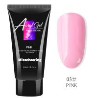China Resin 18 Colors Acrylic Soak Off UV 30g Poly Nail Gel for sale