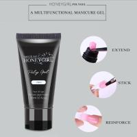 China Resin raw material Nail Enhancement Poly Nail Gel for sale