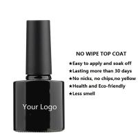 China Long Lasting High Gloss 15ml / 12ml / 8ml Top Coat Gel UV for sale