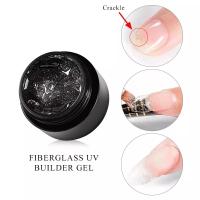 China Private Label 200g Glassy No Brun UV Builder Gel Nail Polish for sale