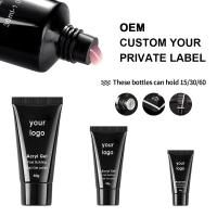 China Enhancement 15ml / 30ml white Nude Pink UV Extension Gel for sale